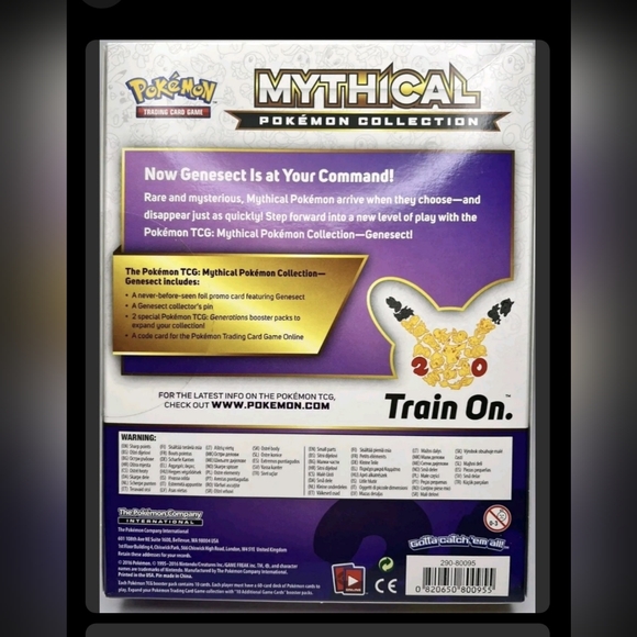 Pokémon | Toys | Pokemon Genesect Mythical Collection Box | Poshmark